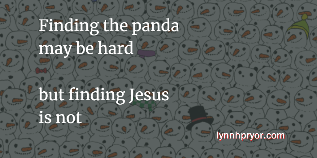 Where’s the Panda? – Lynn Pryor