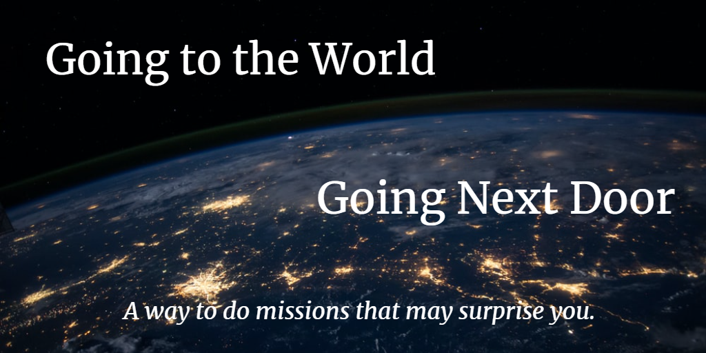 Going to the World … Going Next Door – Lynn Pryor